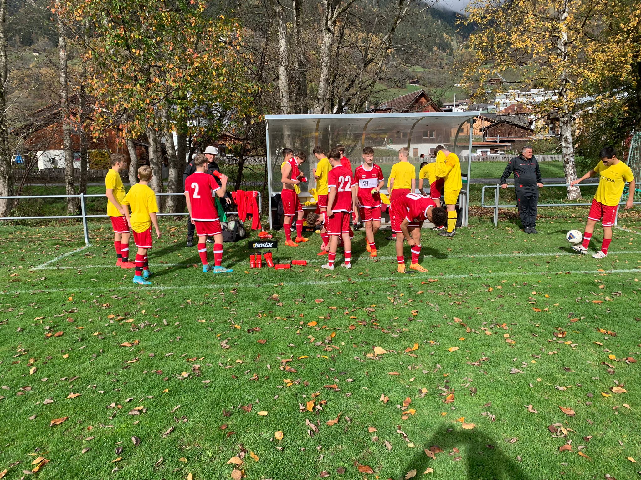 FC Zuzwil B-Junioren YLB, Spiel in Trun gegen Team Surselva | FC Zuzwil